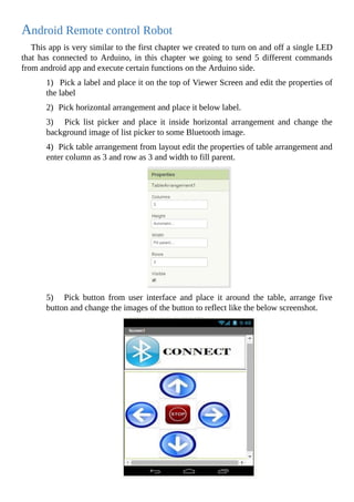 Jayakumar m. arduino and android using mit app inventor 2.0 | PDF