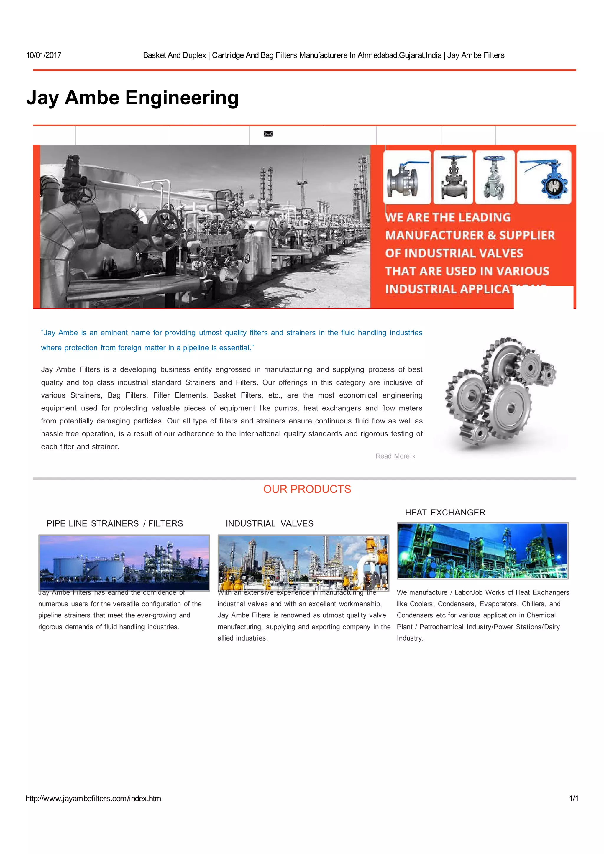 Jay ambe engineering | PDF