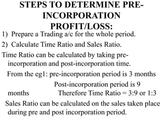 Profit Prior to Incorporation | PPTX