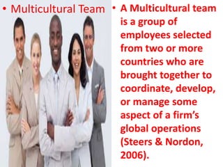 Communication challenges from Multicultural Team perspective | PPTX