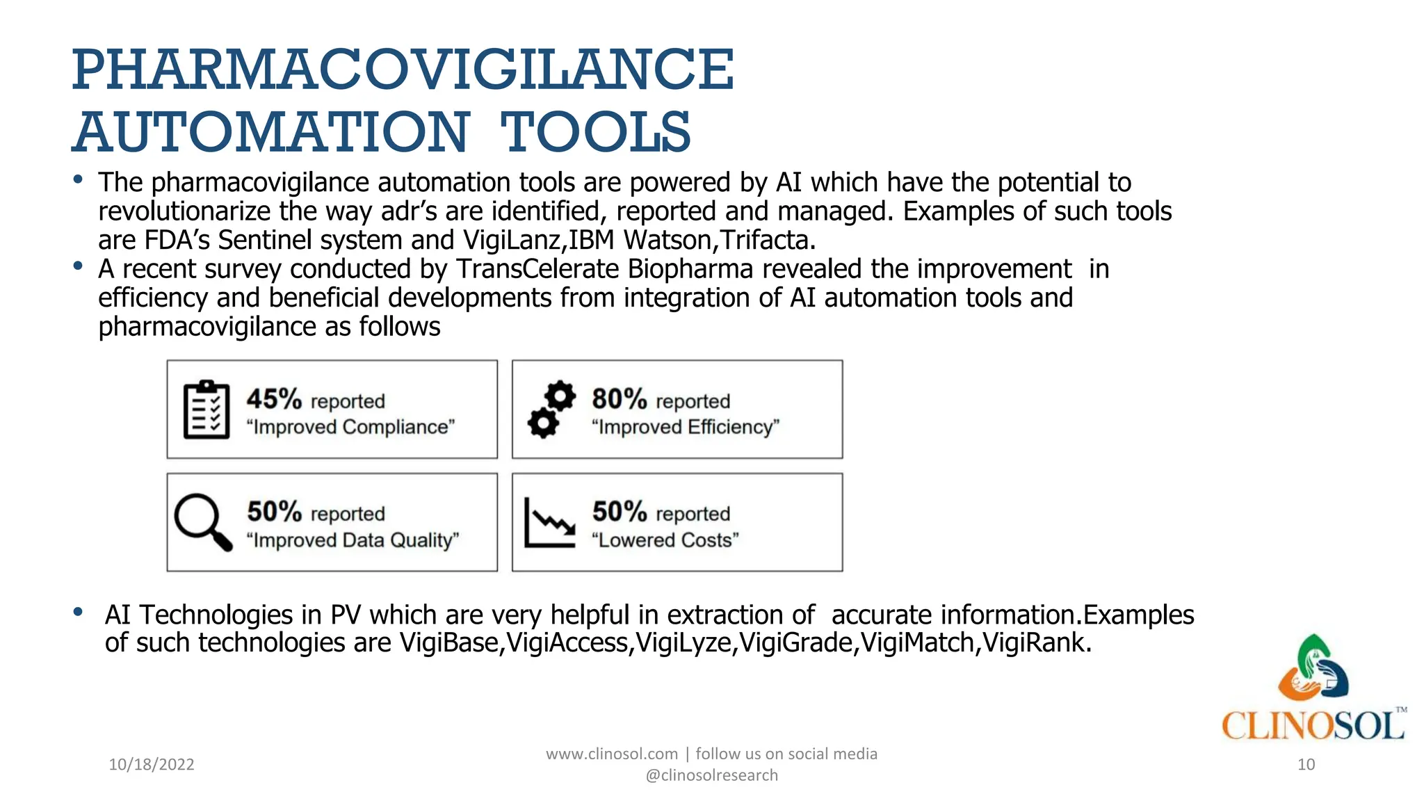 Artificial Intelligence in Pharmacovigilance | PPTX