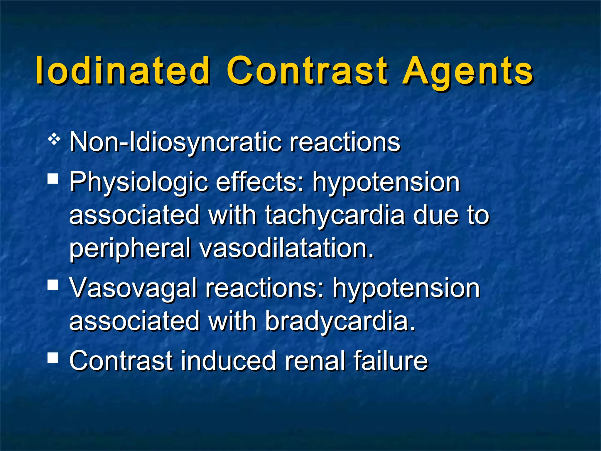 Contrast Media | PPT