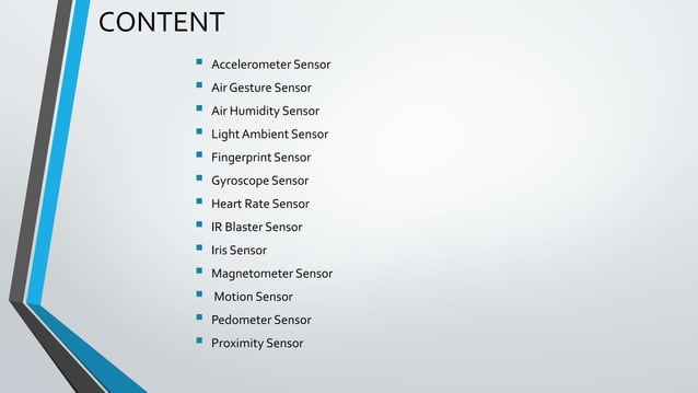 Smart sensors | PPT