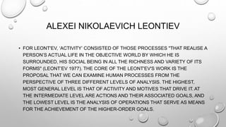 FAMOUS RUSSIAN PSYCHOLOGIST | PPTX | Science