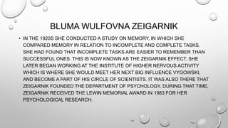 FAMOUS RUSSIAN PSYCHOLOGIST | PPTX | Science