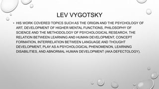 FAMOUS RUSSIAN PSYCHOLOGIST | PPTX | Science