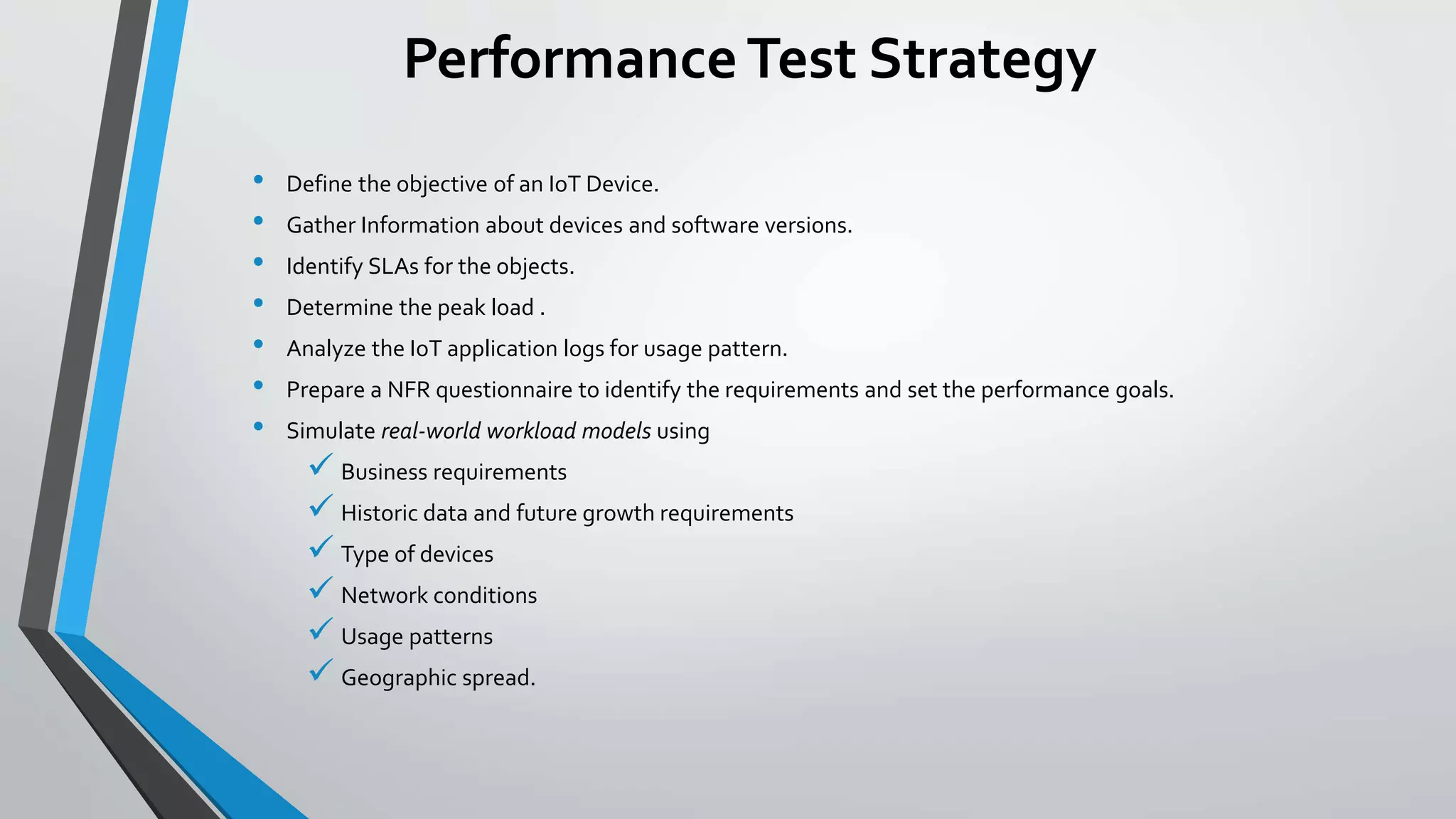 Performance Testing Internet of Things | PPTX