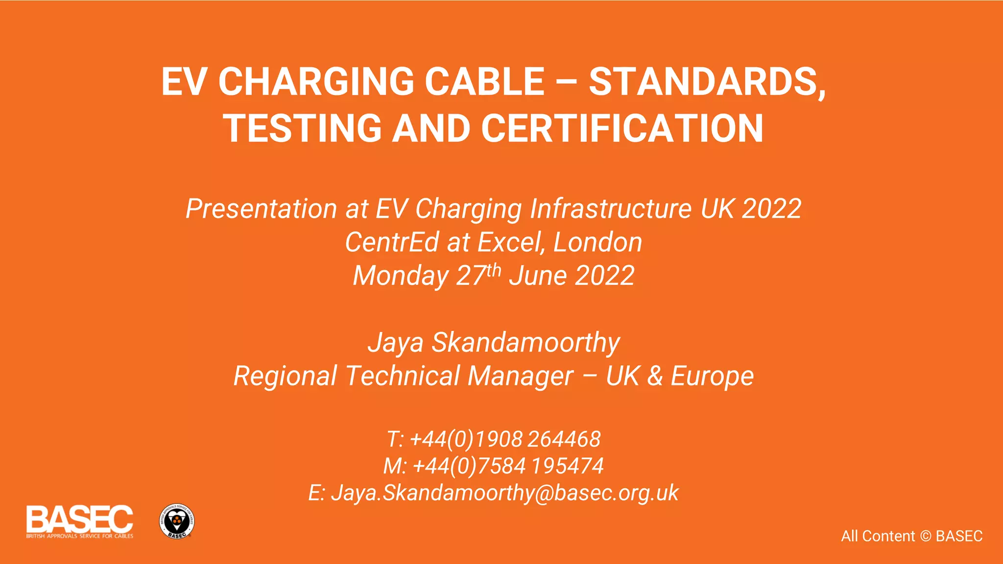 EV CHARGING CABLE – STANDARDS, TESTING, AND CERTIFICATION | PDF