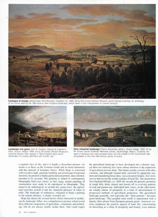 Jay Cantor, New England Landscape of Change, Art in America 1976 | PDF