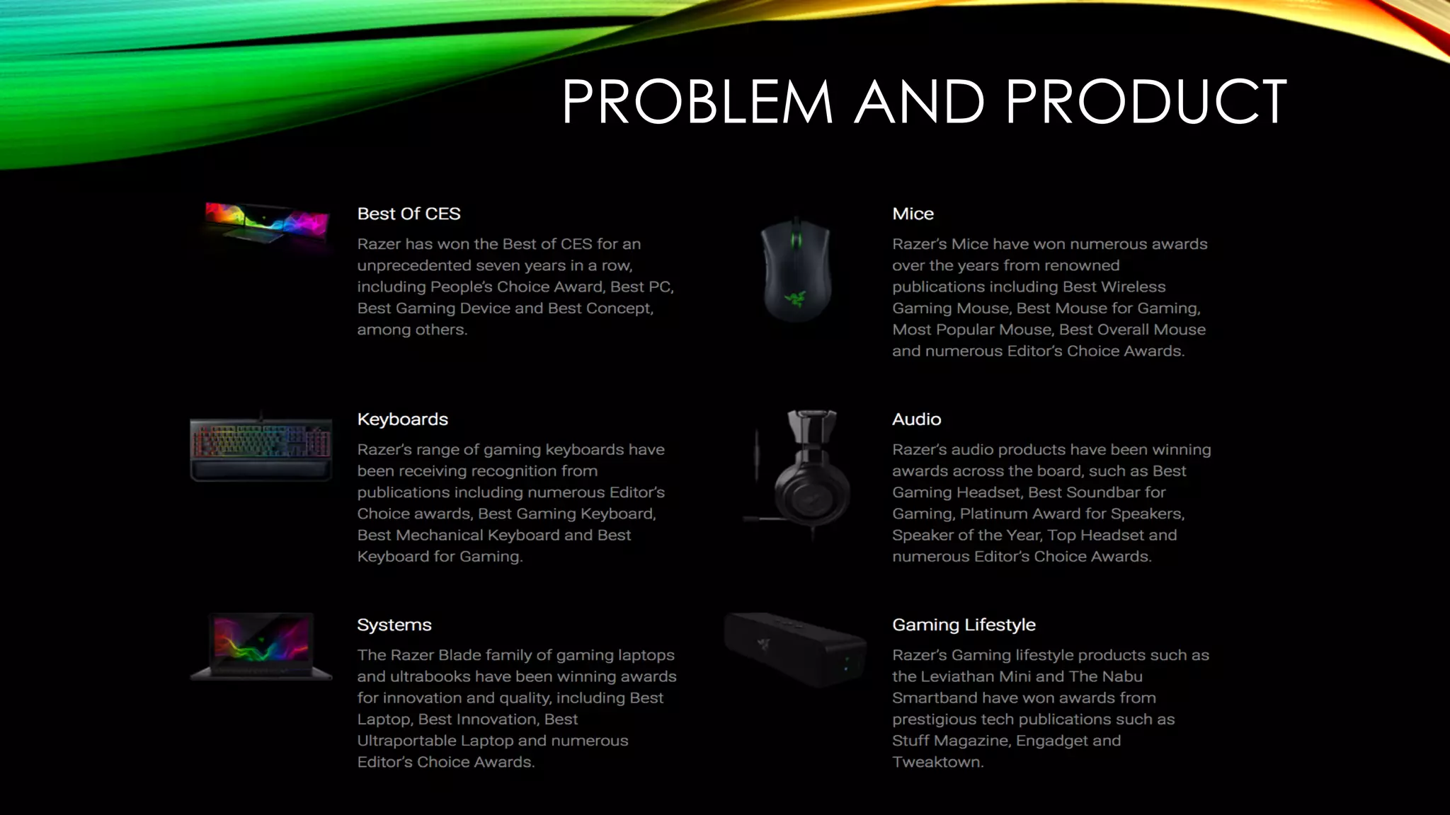 Jay chow company_analysis_razer | PPT