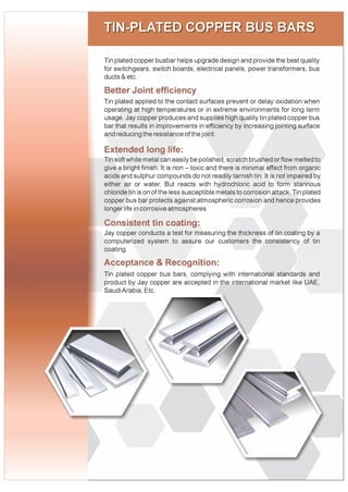 Jay Copper & Alloys Private Limited, Ahmedabad, Copper Tubes | PDF