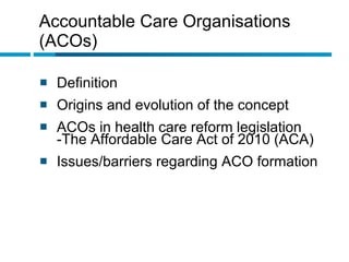 Jay Crosson on integrated care - lessons from the US | PPT | Health ...