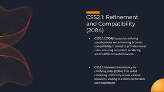 Evolution of CSS | PDF