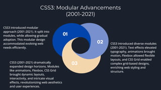 Evolution of CSS | PDF