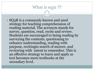 Power point presentation of reading strategies | PPTX