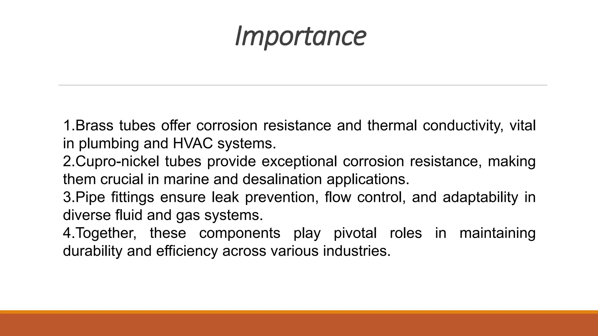 copper tube manufacturer | PPTX