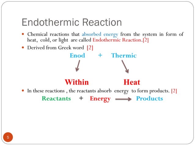 Endothermic and Exothermic reaction in daily life | PDF | Chemistry ...