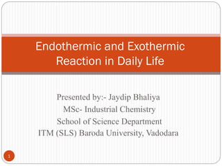 Exothermic Reaction Examples In Everyday Life
