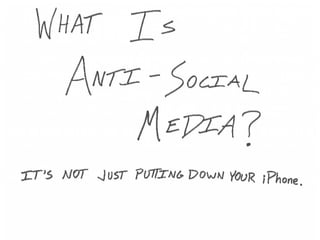 Jay dolan anti-social media | PPT
