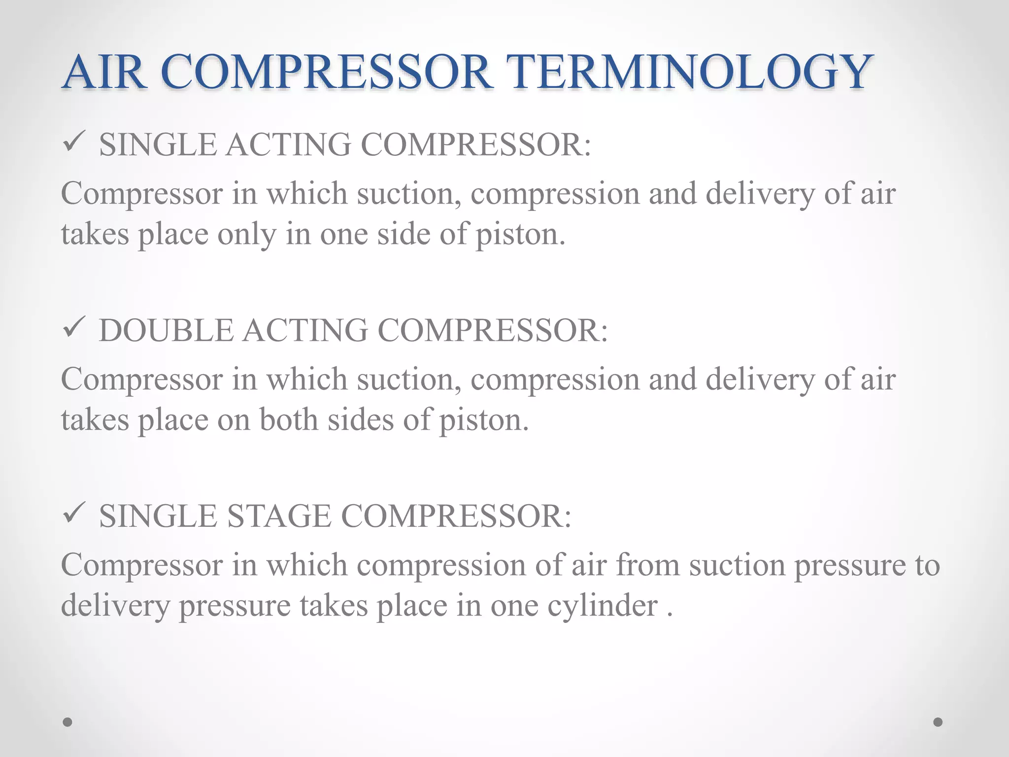 Air compressors | PPTX