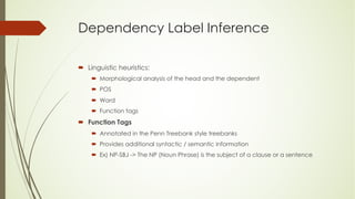 Dependency Analysis of Abstract Universal Structures in Korean and English | PPT