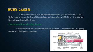 laser physics | PPTX | Physics | Science