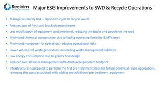 INTEGRATED SWD/PRODUCED WATER RECYCLING FACILITY | PDF