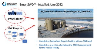 INTEGRATED SWD/PRODUCED WATER RECYCLING FACILITY | PDF