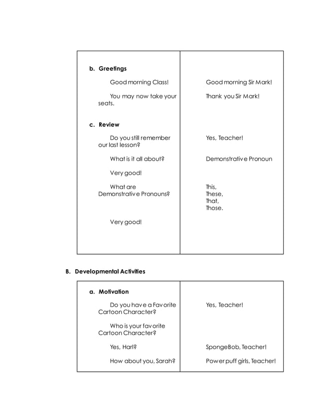 Detailed Lesson Plan In English 2 Verbs Pdf