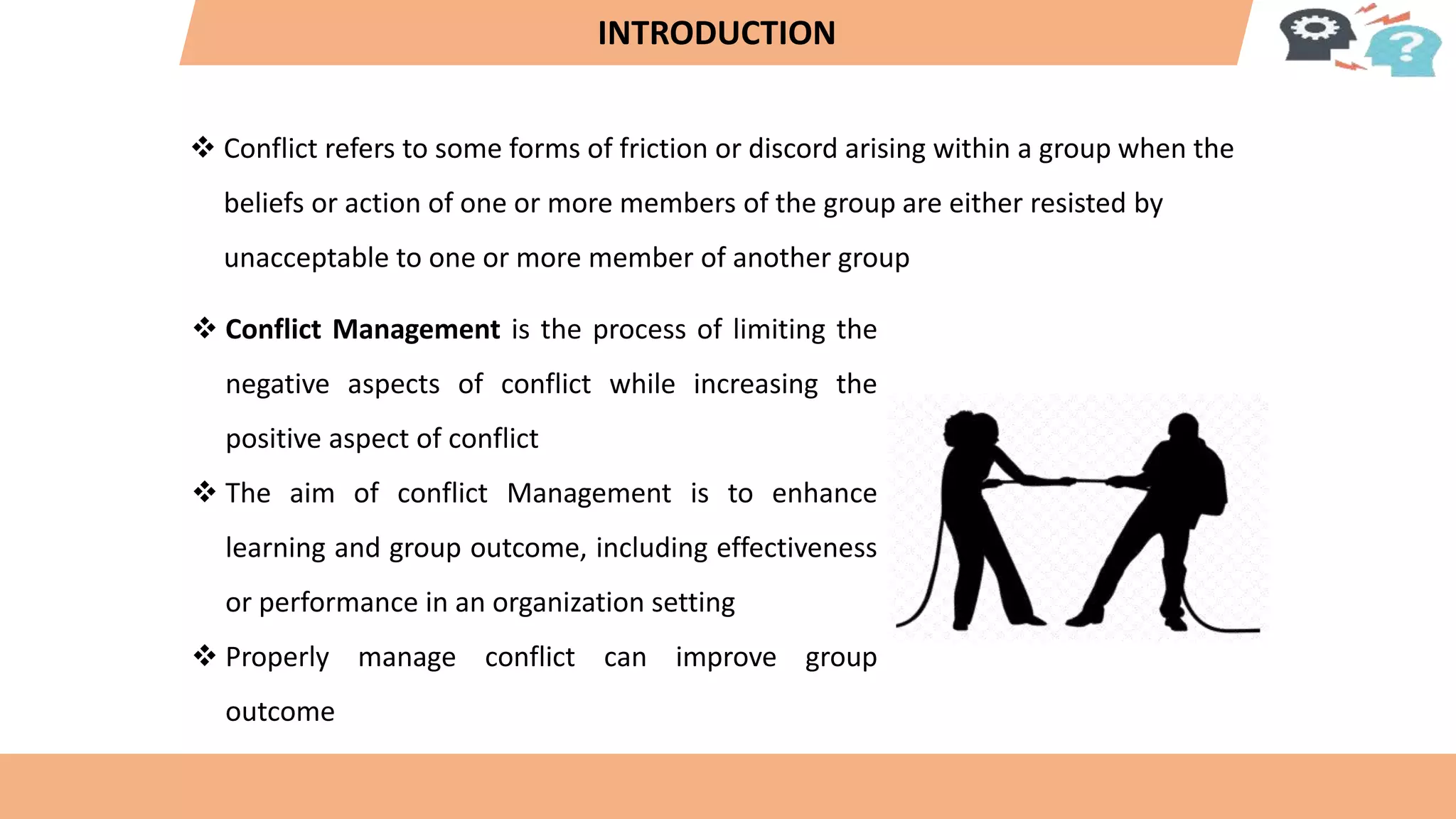 conflict management in organization with case study | PPTX | Sales ...