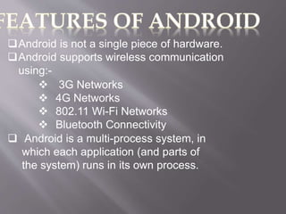 Jay patel android technology | PPTX | Operating Systems | Computer ...
