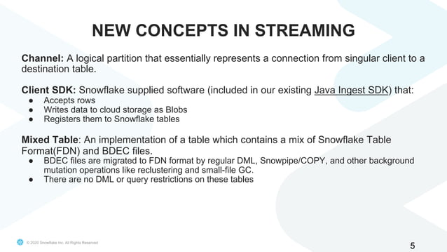How Snowflake Sink Connector Uses Snowpipe’s Streaming Ingestion ...