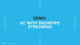 How Snowflake Sink Connector Uses Snowpipe’s Streaming Ingestion ...