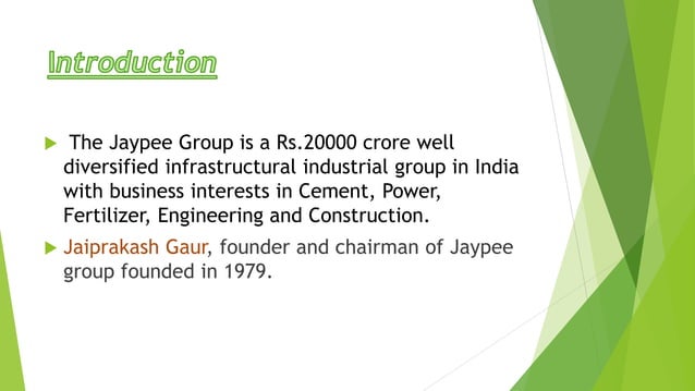 csr from Jaypee group | PPT