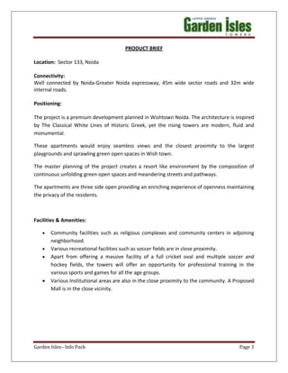 Jaypee green garden isles noida expressway 9811 822 426 | PDF