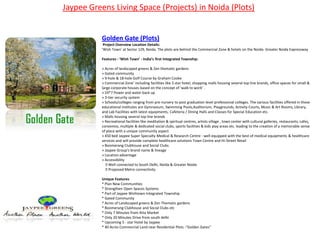 Jaypee Greens Projets | PPTX