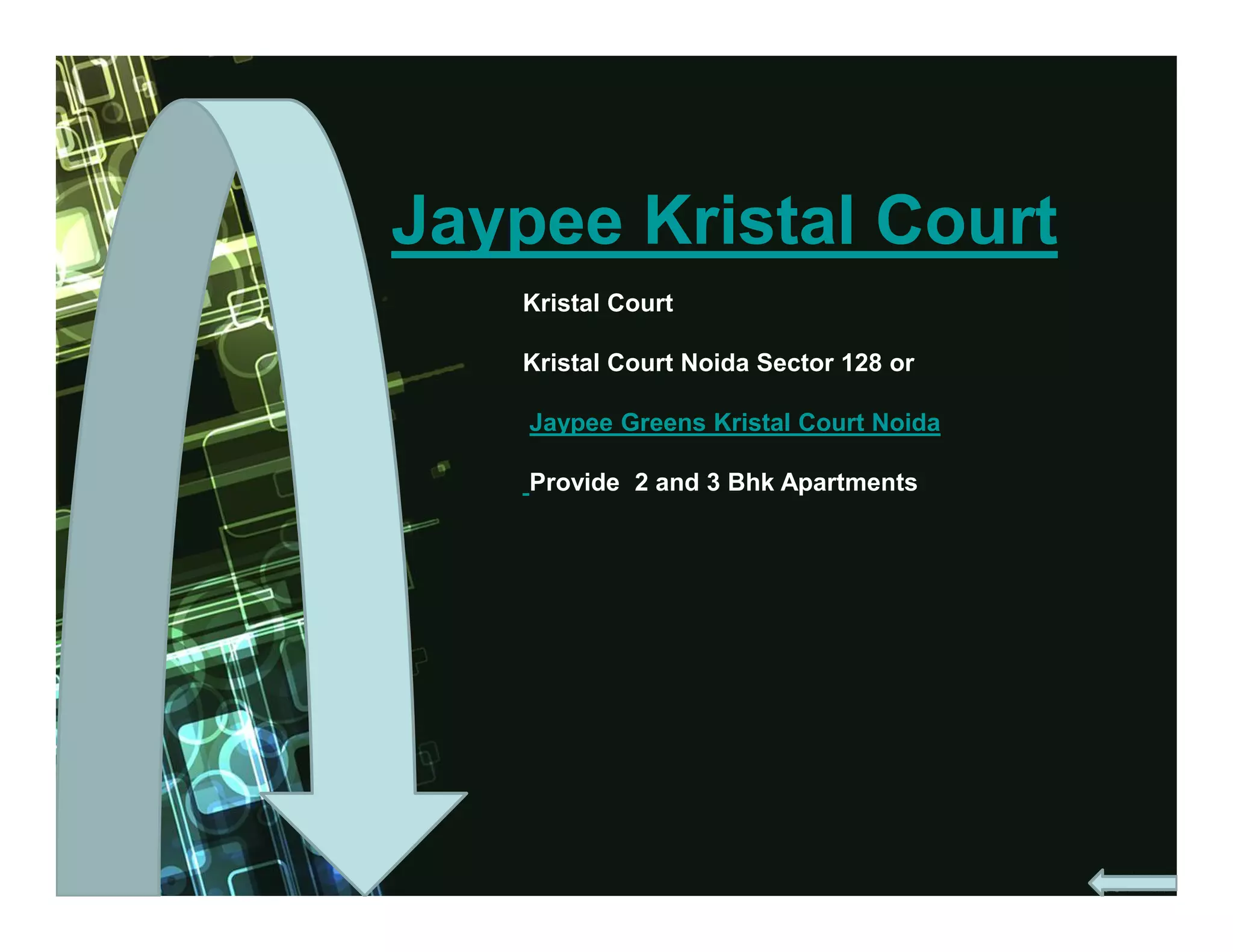 Jaypee kristal court | PPT
