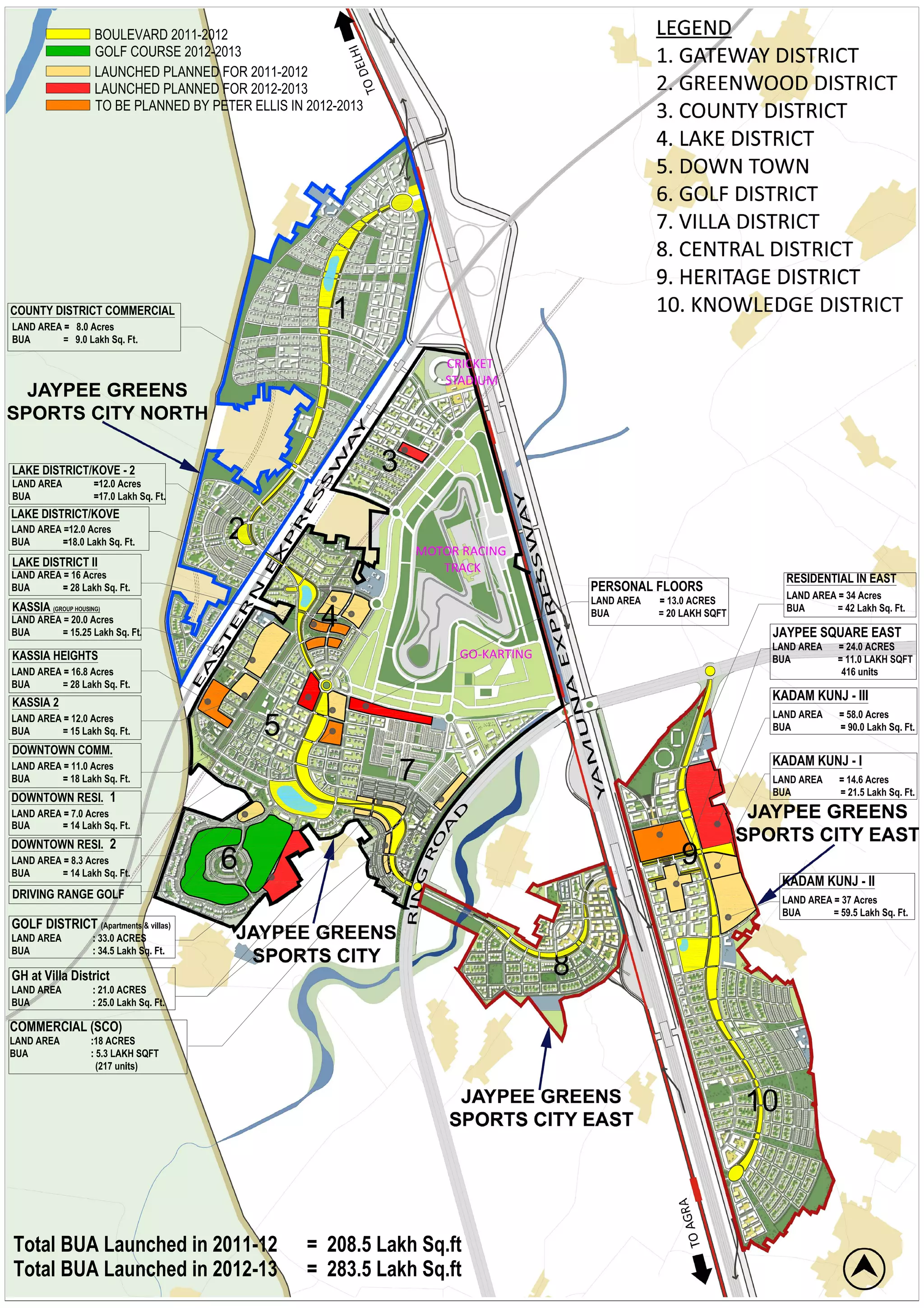 Jaypee sports city master plan call +91 9958959555 | PDF
