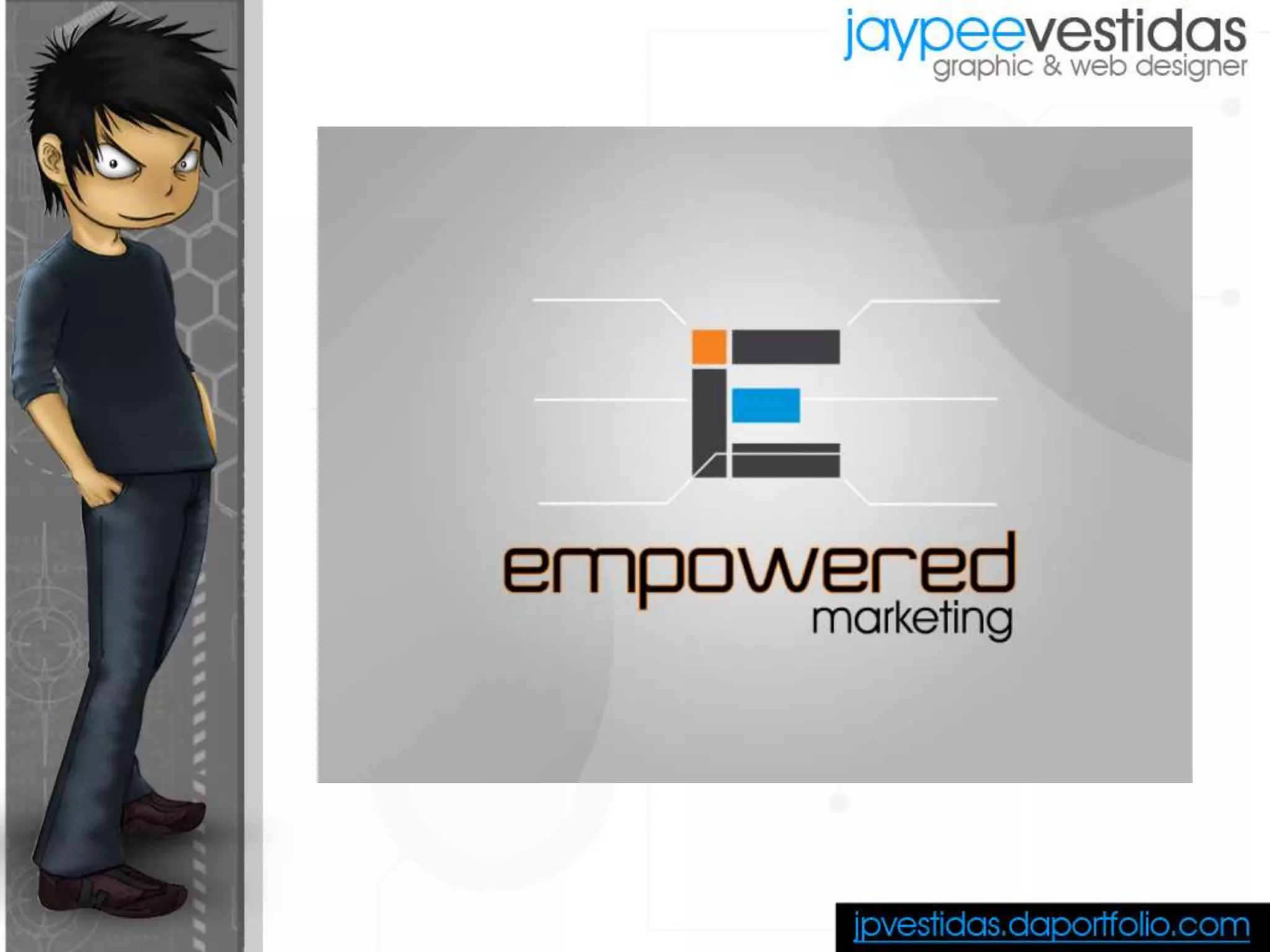 Jaypee Vestidas - Web & Graphic Designer Portfolio | PPTX