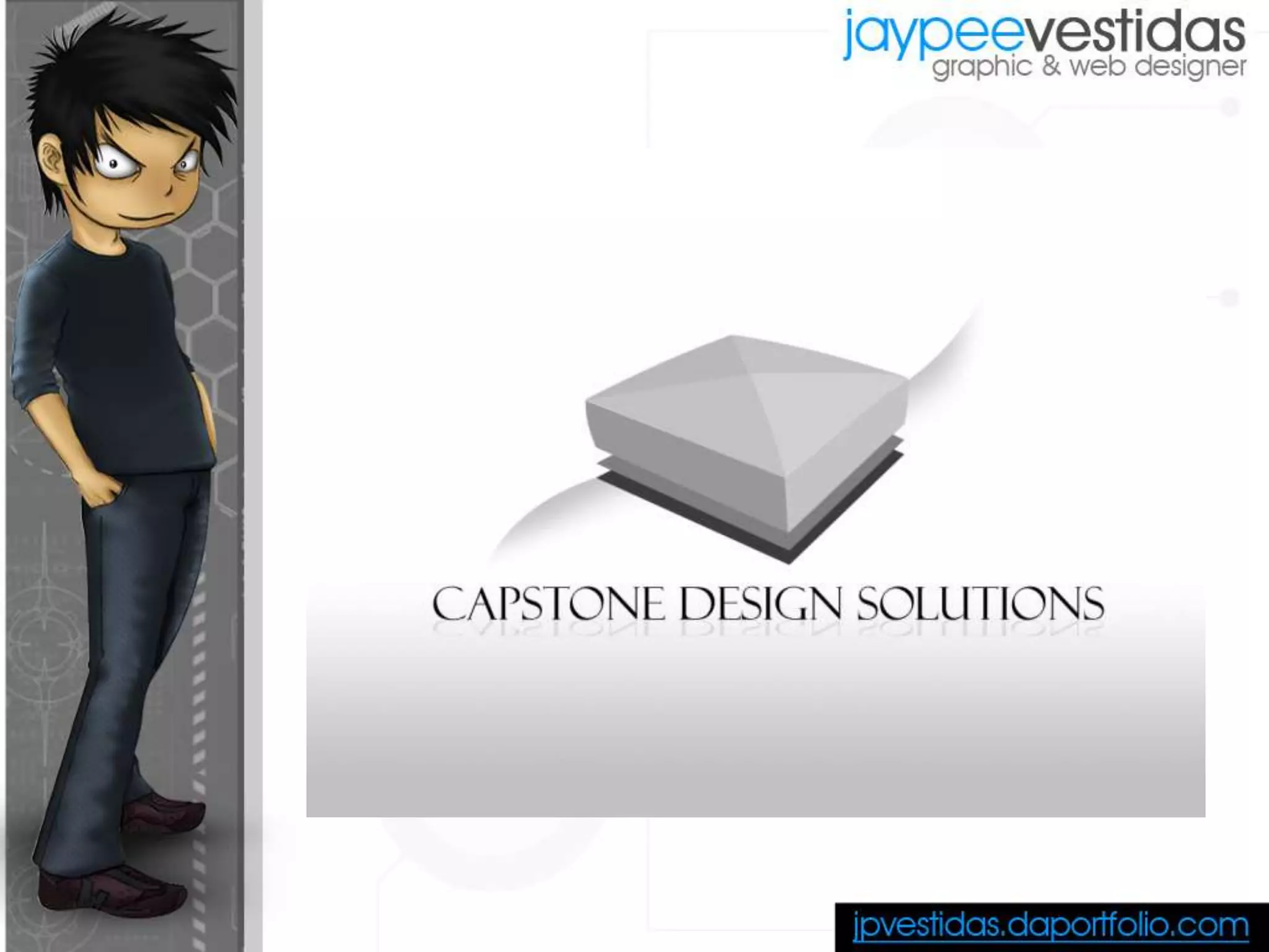 Jaypee Vestidas - Web & Graphic Designer Portfolio | PPTX
