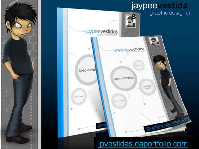 Jaypee Vestidas - Web & Graphic Designer Portfolio | PPTX