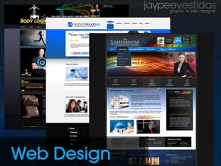 Jaypee Vestidas - Web & Graphic Designer Portfolio | PPTX