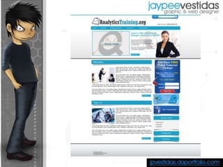 Jaypee Vestidas - Web & Graphic Designer Portfolio | PPTX