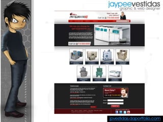 Jaypee Vestidas - Web & Graphic Designer Portfolio | PPTX