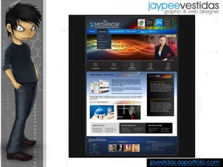Jaypee Vestidas - Web & Graphic Designer Portfolio | PPTX