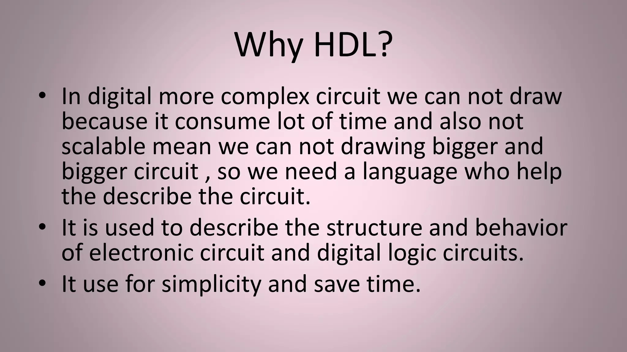 Vhdl Summer Training Ppt Pptx Programming Languages Computing