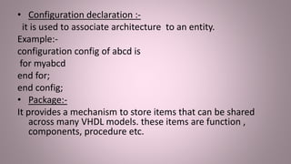 VHDL summer training (ppt) | PPTX | Programming Languages | Computing