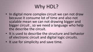 VHDL summer training (ppt) | PPTX