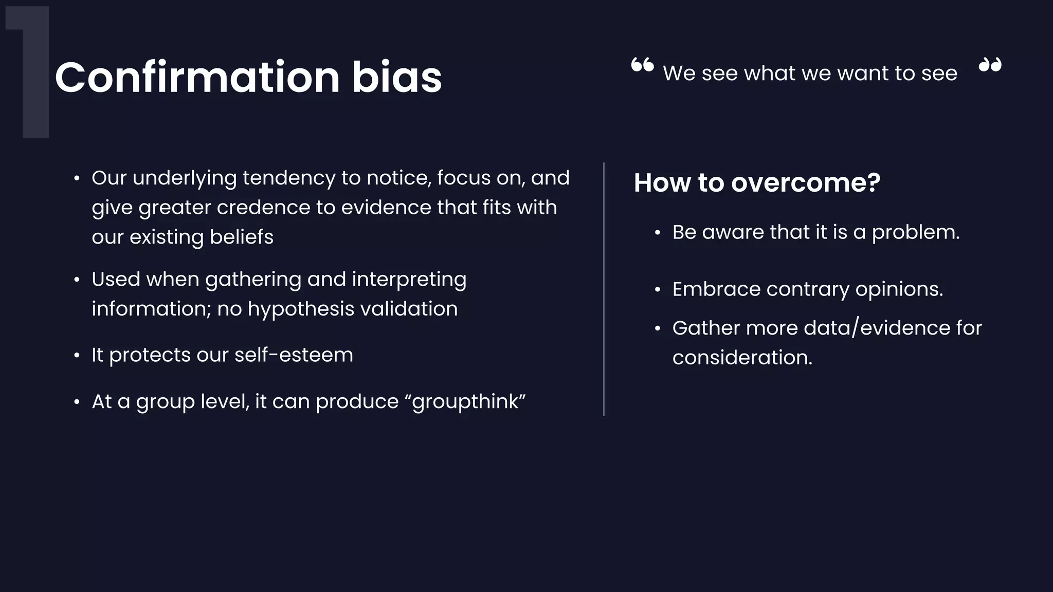 Understanding & Overcoming Cognitive Bias as UX Designers | PDF | Science