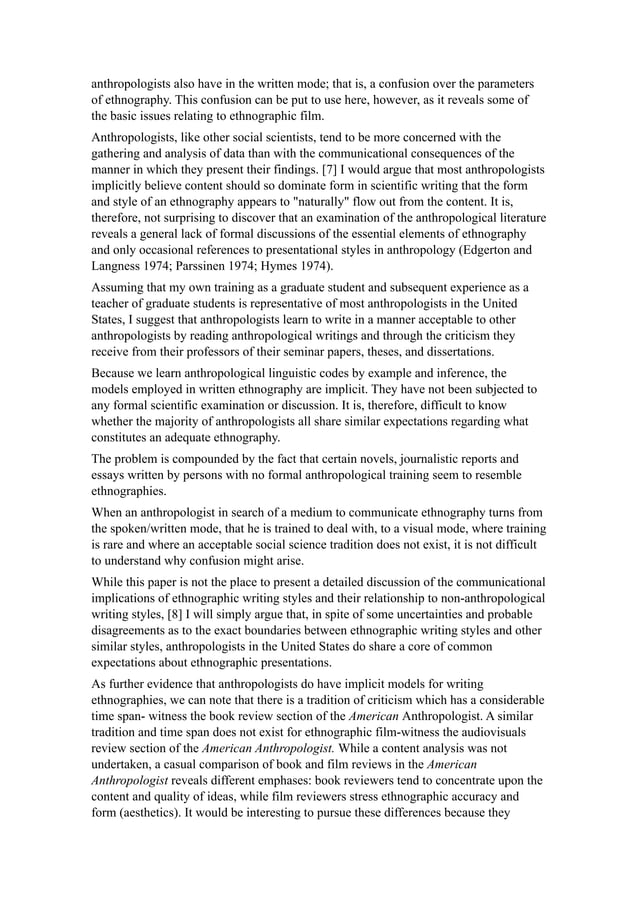 Jay Ruby - Studies in the Anthropology of Visual Communication